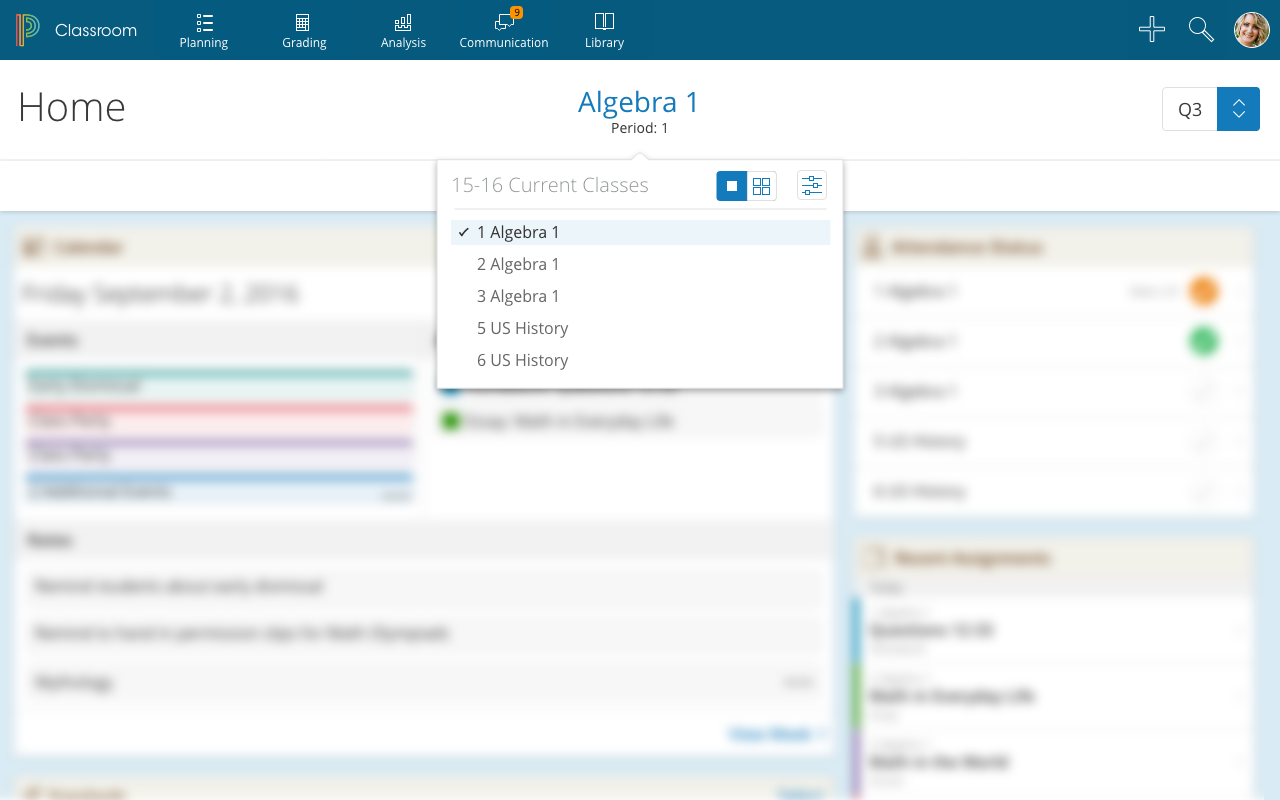 Class Picker - Joel Cory